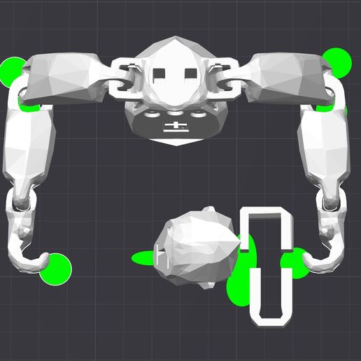 🦍 Gorilla Tag Flexi Articulated 3D Print Digital File For Personal Use ...