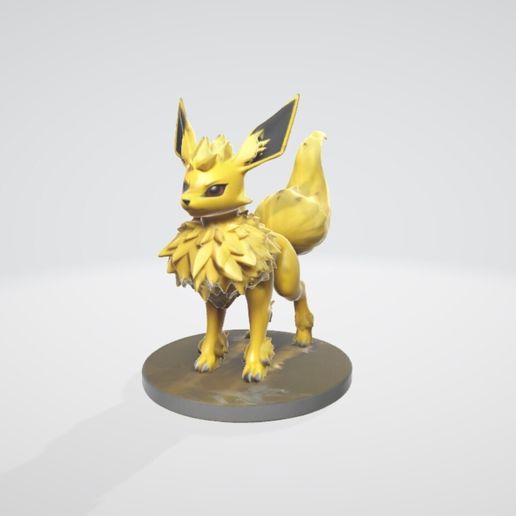 🐉 Jolteon pokemon・ STL File for 3D printing・Cults