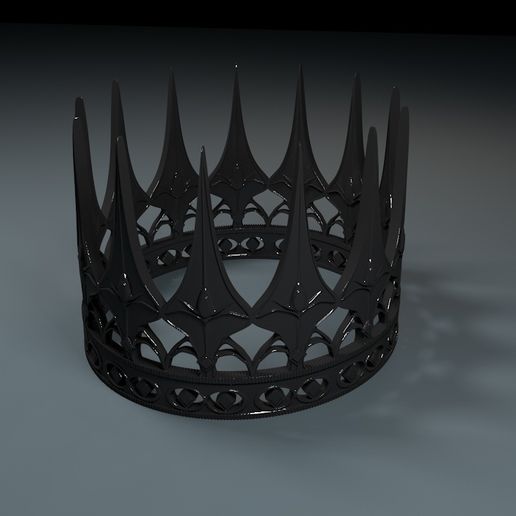 👸 Evil Queen Crown・ STL File for 3D printing・Cults