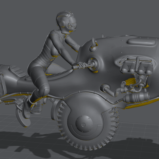🧑‍ ️ SEG-889 WASP Rider・3D Print・Cults