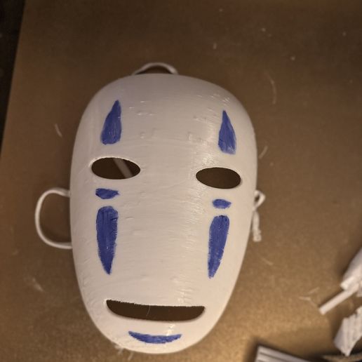 👾 Kaonashi Mask - Iconic No-Face from Spirited Away・ STL File for 3D ...