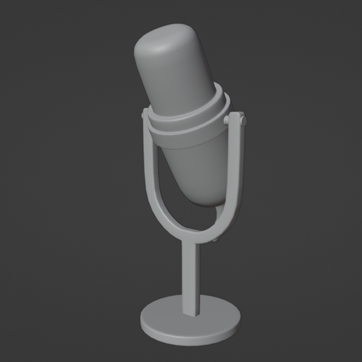 3D file Microphone 🎤 ・3D printing template to download・Cults