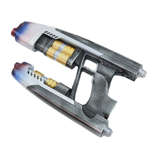 ⭐ Star Lord Blaster Quad Blasters Marvel Gun Weapon・ STL File for 3D ...