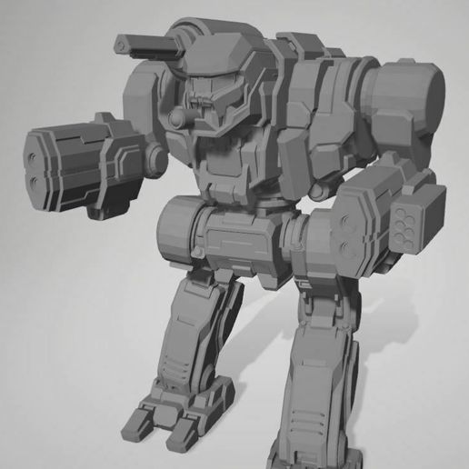 🎲 American Mecha Hauptman・Free STL File for ・Cults