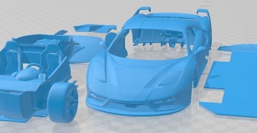 Fichier 3D Ferrari 7x Design Gto Vision Printable Car 🚗 ・Plan pour ...