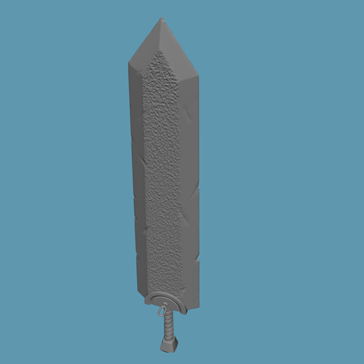 🗡️ Berserk DragonSlayer Sword・ STL File for 3D printing・Cults