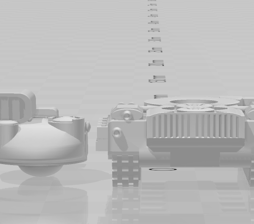🪖 Axel Tank・ STL File for 3D printing・Cults