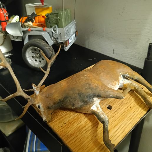 😵 Dead deer rc 1/10・ STL File for 3D printing・Cults