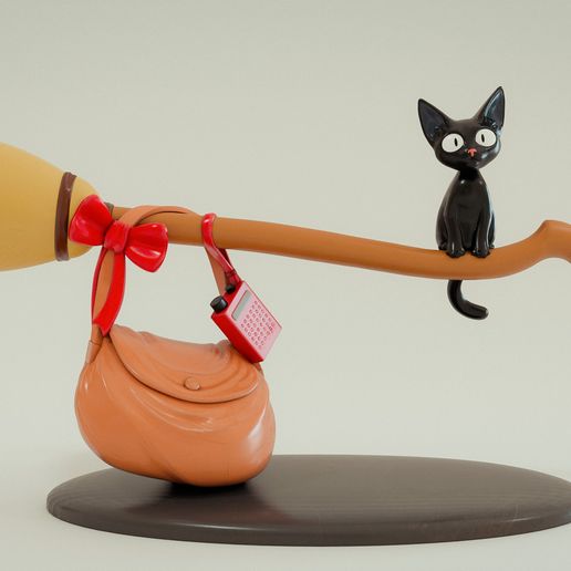 📦 KIKI'S DELIVERY SERVICE FANART SCENE・ 3D File for ・Cults