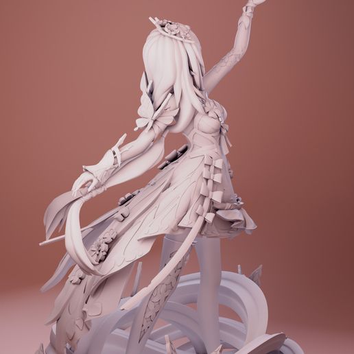 ⭐ Castorice | Honkai Star Rail・ 3D File for 3D printing・Cults