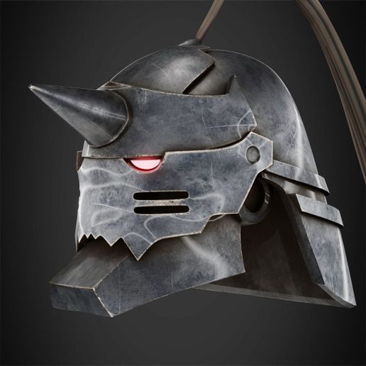 🪖 Fullmetal Alchemist Alphonse Elric Helmet for Cosplay・ STL File for ...