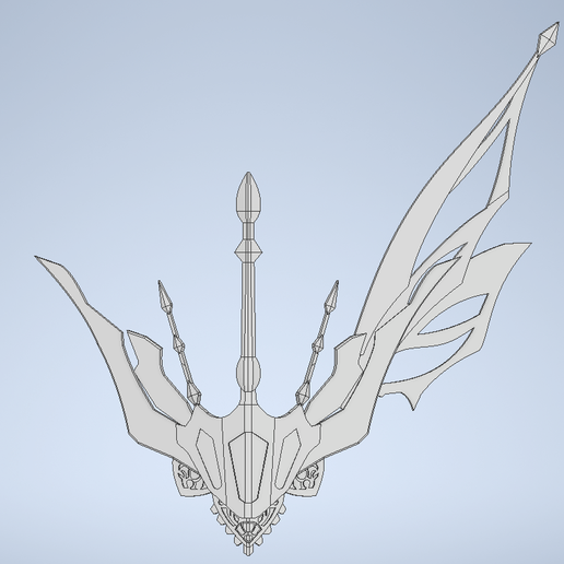 STL file Genshin Impact - La Signora Mask 🚗 ・3D printable design to ...