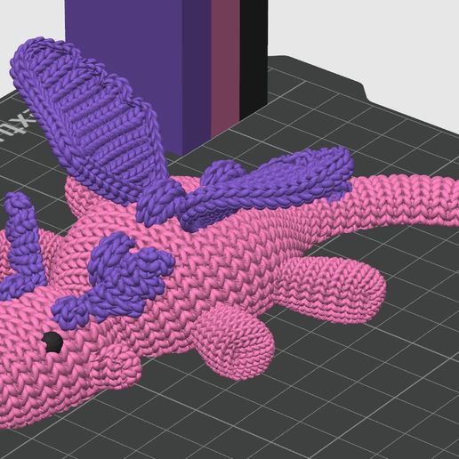 STL file Fairy Dragon Knitted 3D STL , 3MF 🧚 (3MF)・3D printing idea to ...
