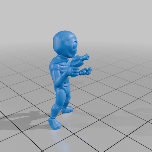 👽 Graylien Gray Alien Abductor War Party・Free 3D File for ・Cults