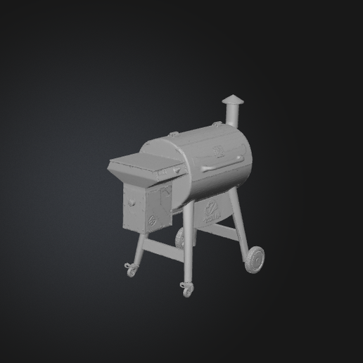 🎨 Pellet Grill・ STL File for 3D printing・Cults