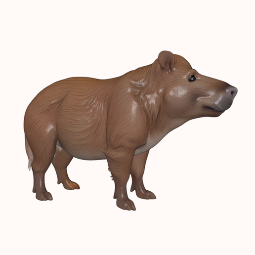 🗿 Capybara Figurine・Free STL File for 3D printing・Cults