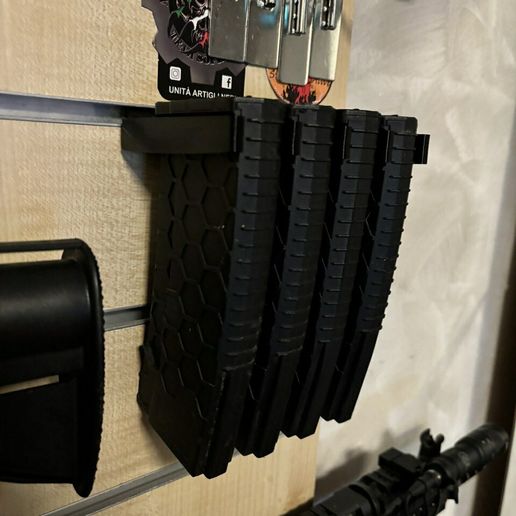 🔫 MAGAZINE HOLDER HEXMAG・ STL File for 3D printing・Cults