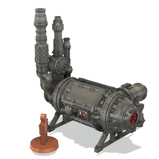 🎲 Reactor Ferrum Primus・Free STL File for 3D printing・Cults