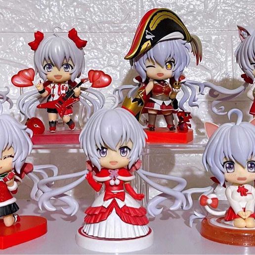 💇 Chris Yukine nendroid hair custom・ STL File for 3D printing・Cults