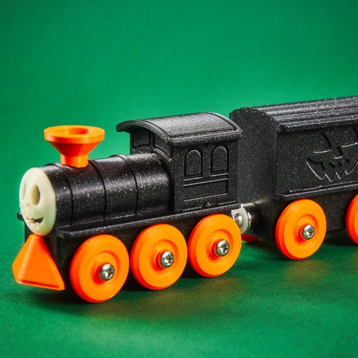 👻 Jolly the Ghost Train BRIO IKEA compatible・ STL File for 3D printing ...