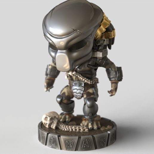 👹 Predator CHIBI VERSION - Prey -CHIBI MONSTER FIGURINE-MONSTER series ...
