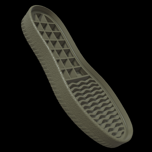 STL file SIZE 39 SAMBAE SHOES SOLE AND MAQUETTE STL AND IGS FILES 👟 ・3D ...