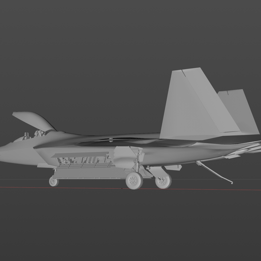 ️ American F-22 fighter digital model material・ OBJ File for 3D ...