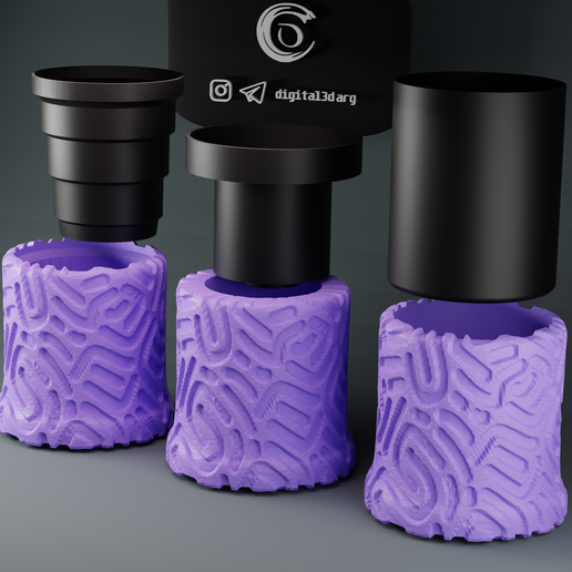 3MF file Mate and Mug with Exotic Shades 🍵🌴☕ ・3D printing design to ...