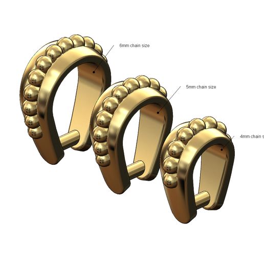 STL file Beaded open loop bail mini set 3D print model 🤏 (3MF)・3D ...