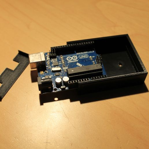 Archivo STL gratuito Soporte para Arduino UNO 🔌 ・Design para impresora ...