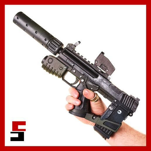 🔫 Killzone M66-SD Submachine Gun Weapon Prop Gun Replica・Archivo 3D ...