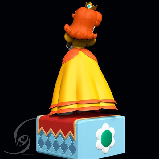 👸 Princess Daisy・ 3D File for 3D printing・Cults