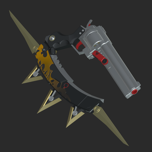 💤 Zenless zone zero Pulchra Revolver for 3dprint・ 3D File for 3D ...