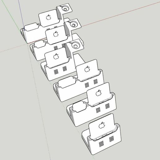 📱 iPhone 15/16 Pro Max Ultimate Dock (Full Pack)・ STL File for 3D ...