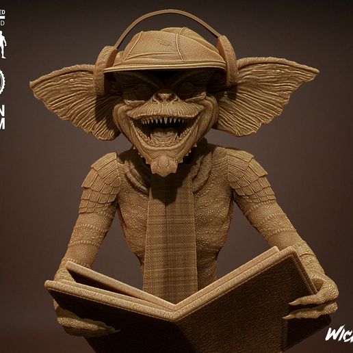 3D file WICKED GREMLINS CAROLS SCULPTURE: TESTED AND READY FOR 3D ...