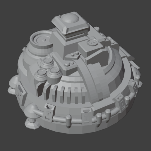 🗿 StarCraft - Terran Command Center + Minerals・Free STL File for 3D ...