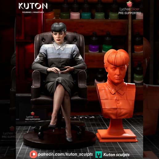 👾 Rachel・ 3D File for 3D printing・Cults