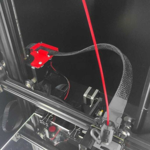 🔌 Sprite Extruder pro flat cable support・ STL File for ・Cults