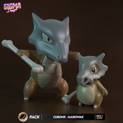 Cubone best 3D printing models・323 free models to download・Cults