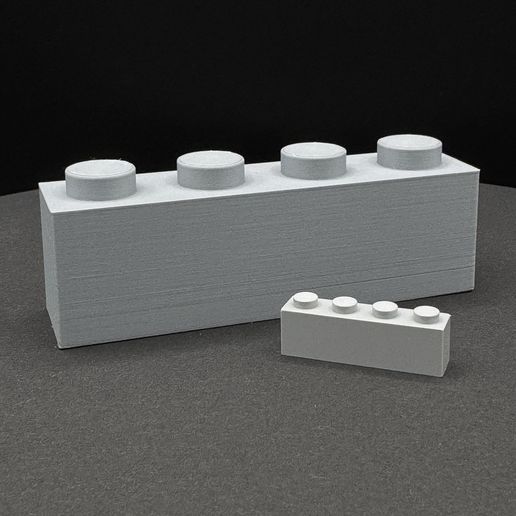 STL file Brick 1x4 🧱 ・3D printing template to download・Cults