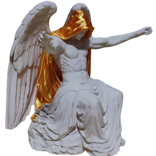 👼 Rebirth Statue Angra・ 3MF File for 3D printing・Cults