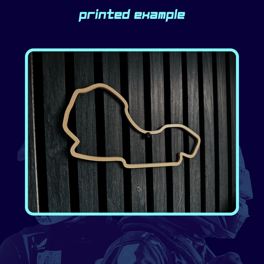🇦🇺 F1 Australia track STL file 3d printing season 2024, digital file ...