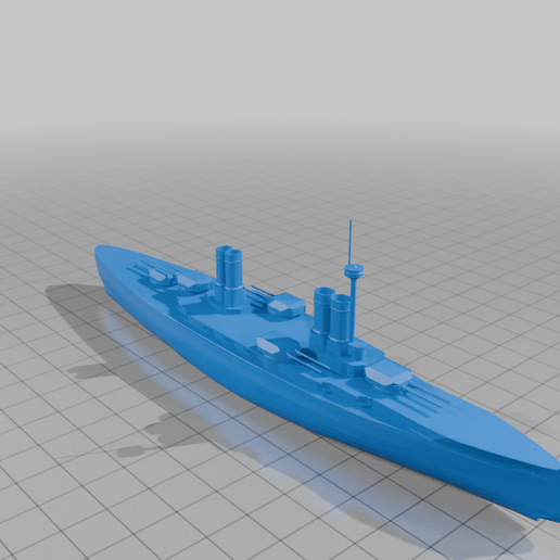 🚢 Pre-War Battleship Remixes・Free 3D File for ・Cults