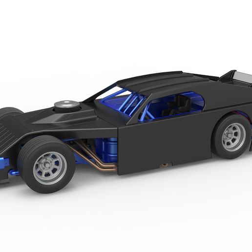 🚗 Diecast Asphalt Modified stock car Version 3 Scale 1:25・ 3D File for ...