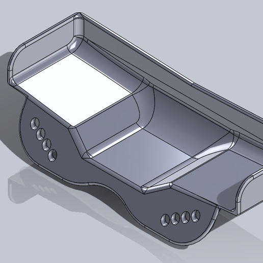 🏎️ 1/10 Front Buggy Wing (XB2 Hole spa・ STL File for ・Cults