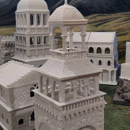 🏙️ Alert tower | the city of men middle-earth・ 3D File for 3D printing ...