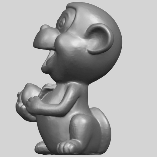 Free 3D file Cute Monkey・3D print model to download・Cults