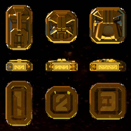 🎲 Grudge Tokens - Presupported・ 3D File for 3D printing・Cults