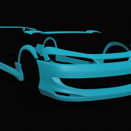 👽 body kit Nissan Silvia S15 URAS-TYPE 1・ STL File for 3D printing・Cults