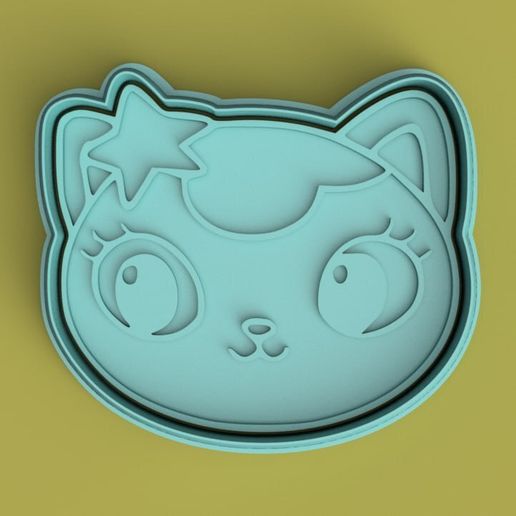 🍪 GABBY'S DOLLHOUSE COOKIE CUTTER - mercat - siregata・ STL File for 3D ...